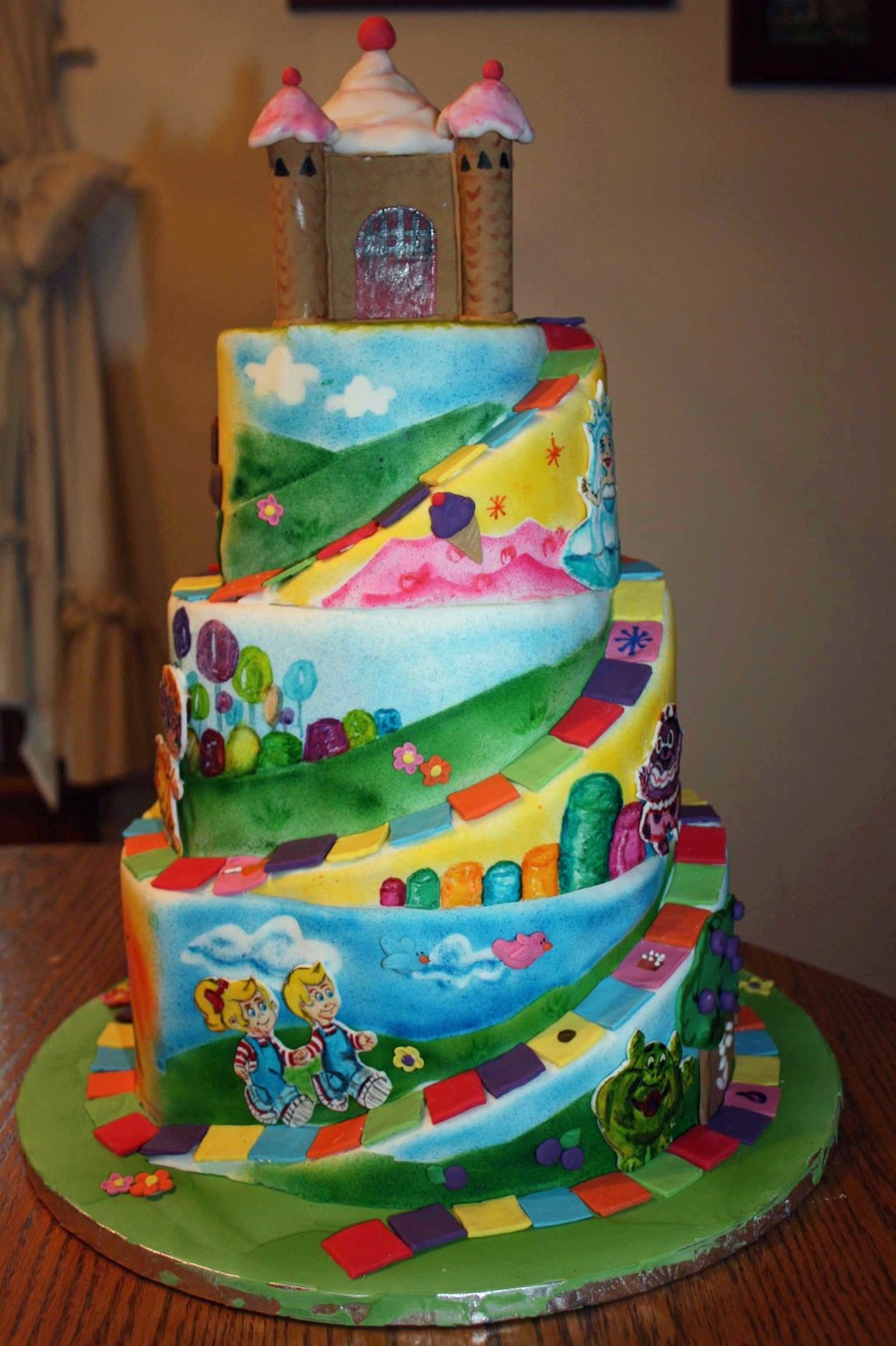 Candyland Cake - CakeCentral.com