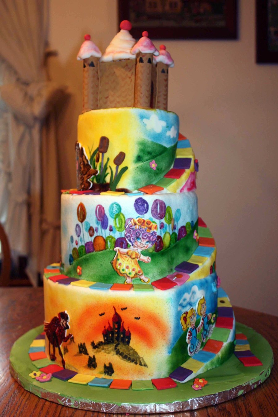 Candyland Cake - CakeCentral.com