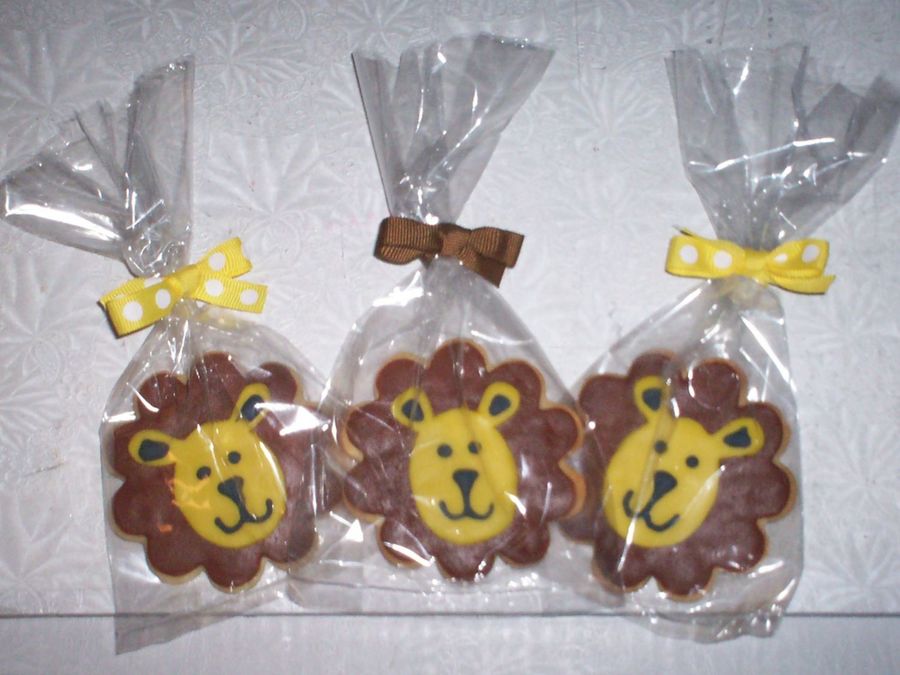 Lion Cookies - CakeCentral.com