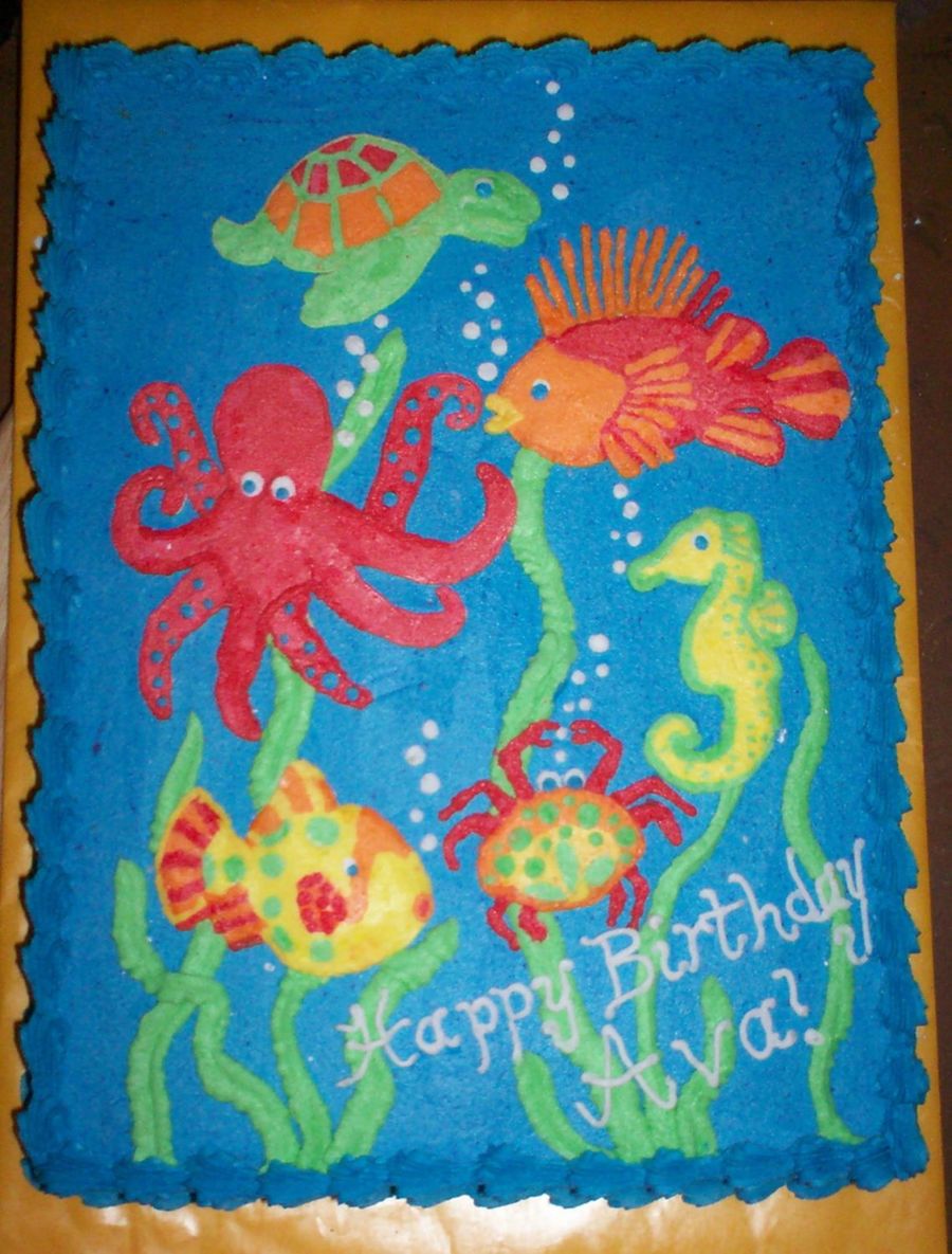 Under The Sea - CakeCentral.com
