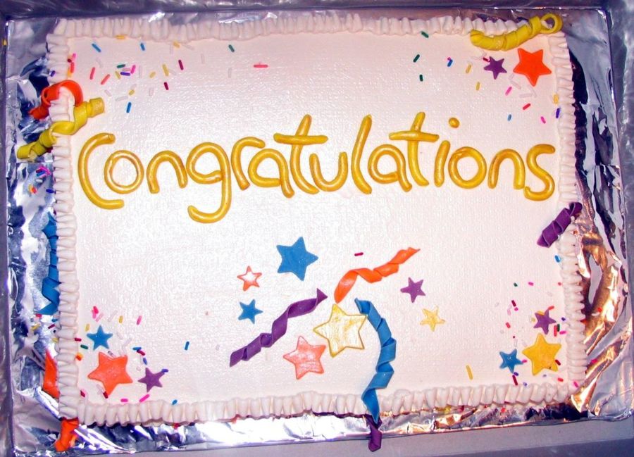 Congrats Cake - CakeCentral.com