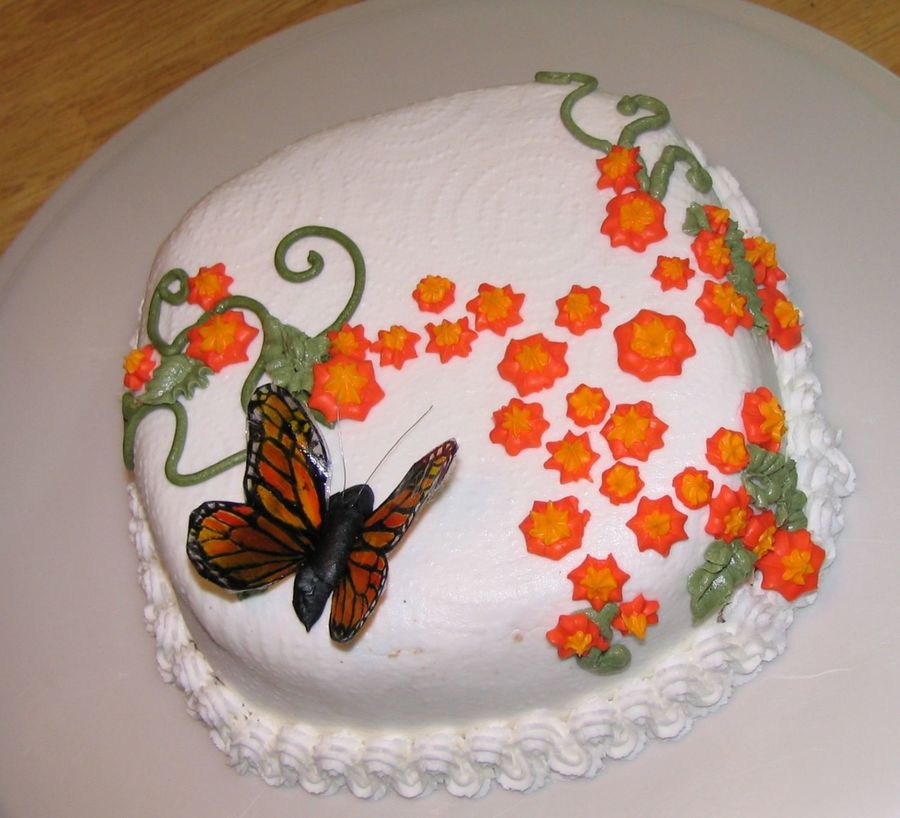 Rice Paper Butterfly - CakeCentral.com