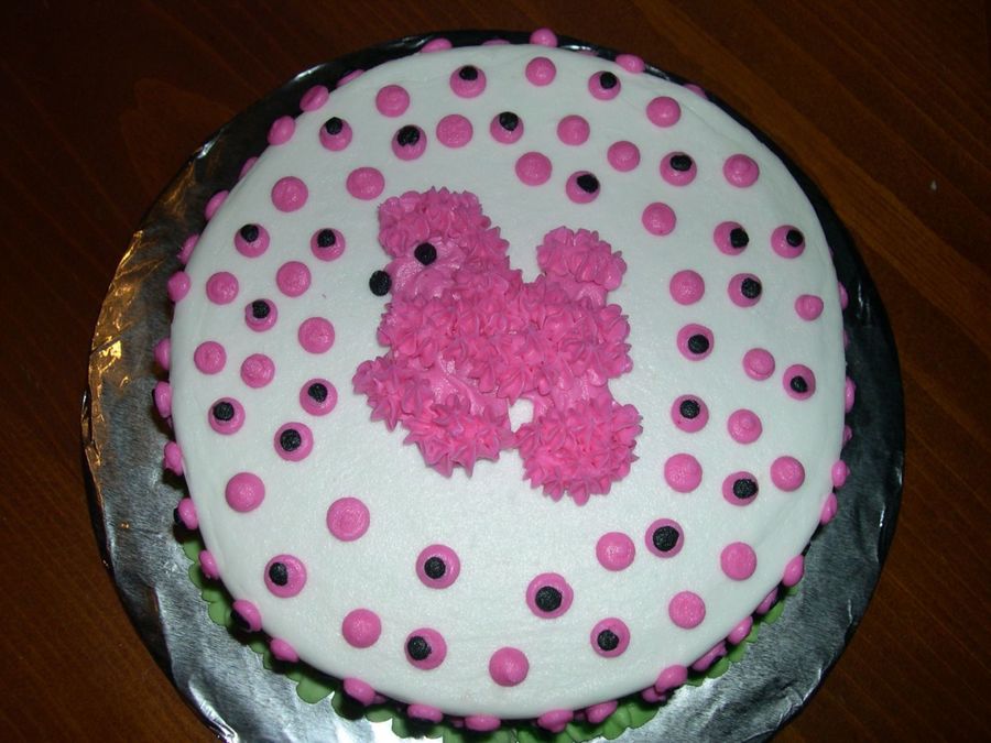 Mini Pink Poodle - CakeCentral.com