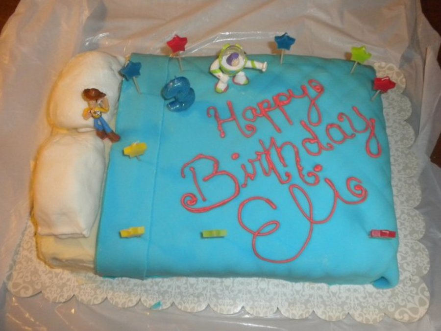 Toy Story Andy's Bed Birthday Cake - CakeCentral.com
