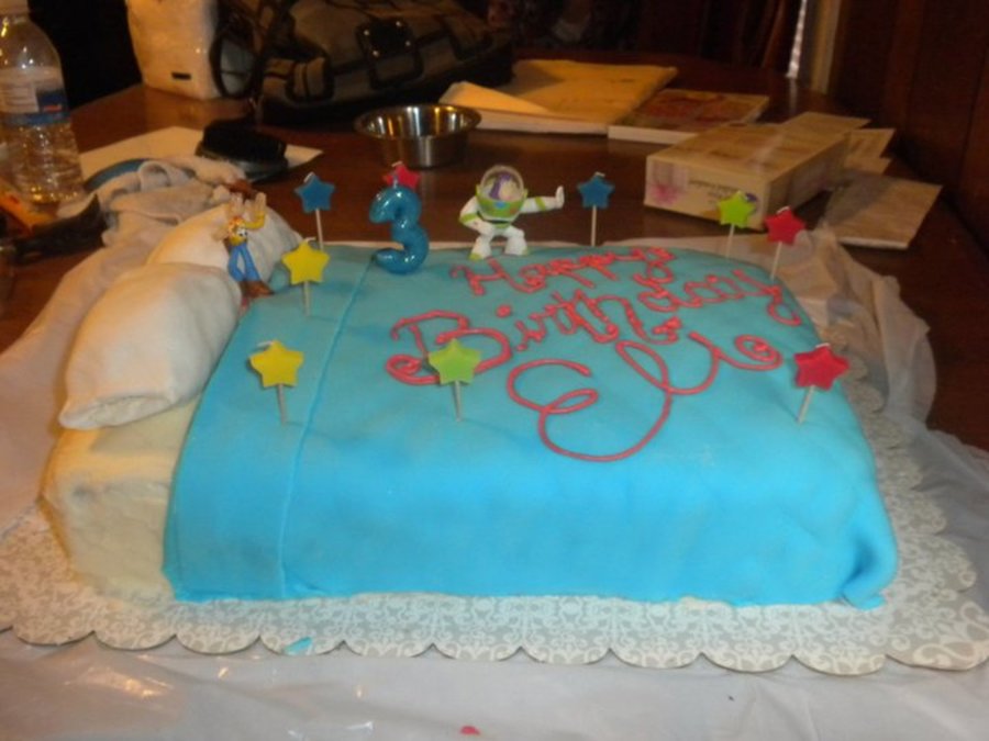 Toy Story Andy's Bed Birthday Cake - CakeCentral.com