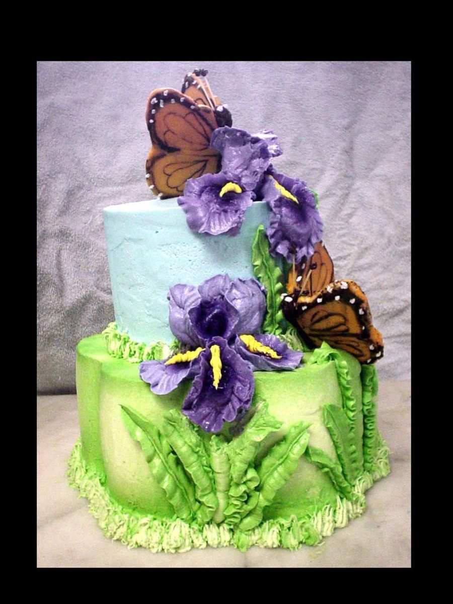 Buttercream Iris - CakeCentral.com