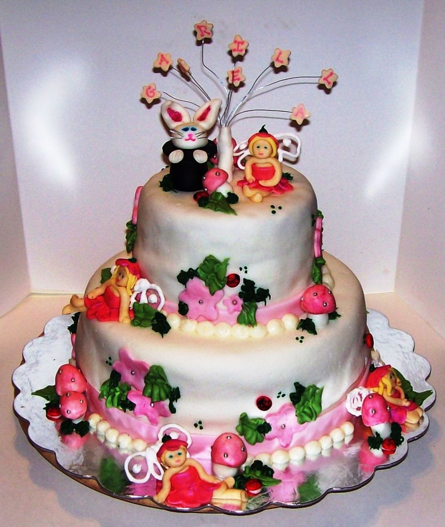 Fairies And Mushrooms And Magic, Oh My! - CakeCentral.com