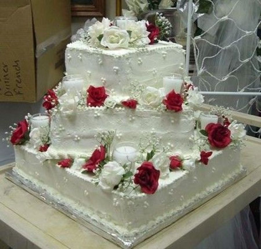 Closer Look At Robin & Chris's Cake - CakeCentral.com