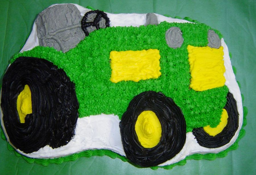 Tractor Cake - CakeCentral.com