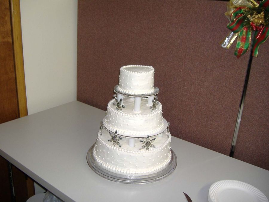 Practice Wedding Cake - CakeCentral.com