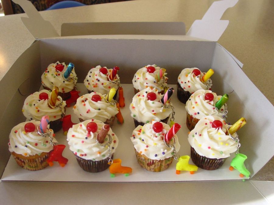 Roller Skate Cupcakes - CakeCentral.com