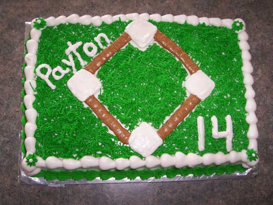 Baseball Cake - CakeCentral.com