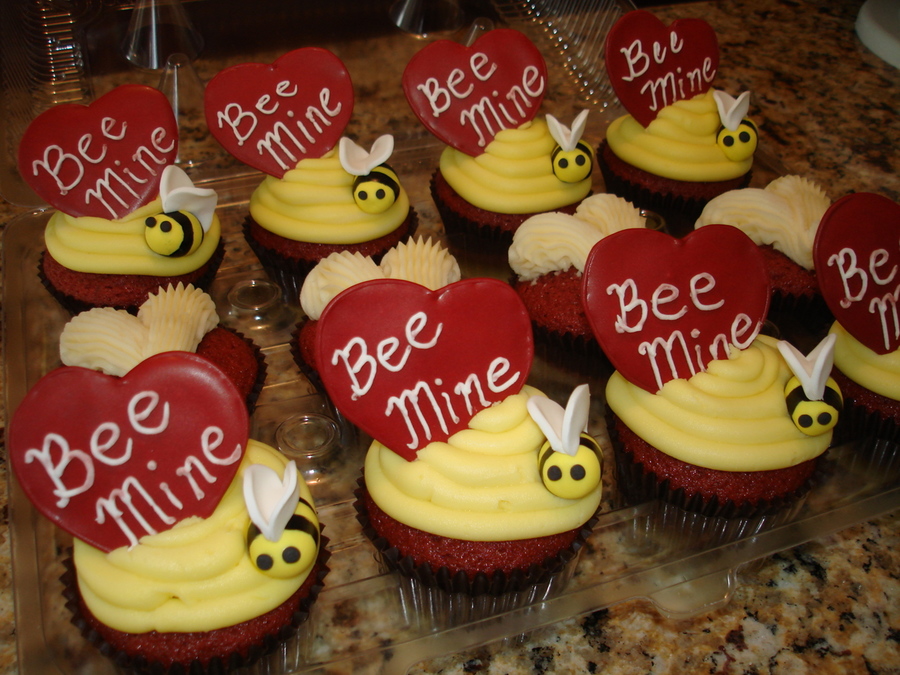 Bee Mine Cupcakes - CakeCentral.com