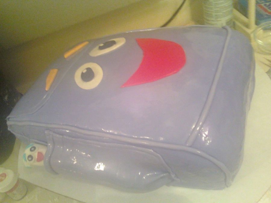 Dora The Explorer Backpack And Map - CakeCentral.com