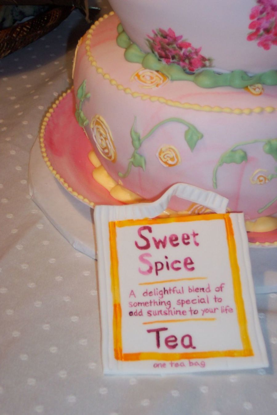 Tea Party Baby Shower - CakeCentral.com