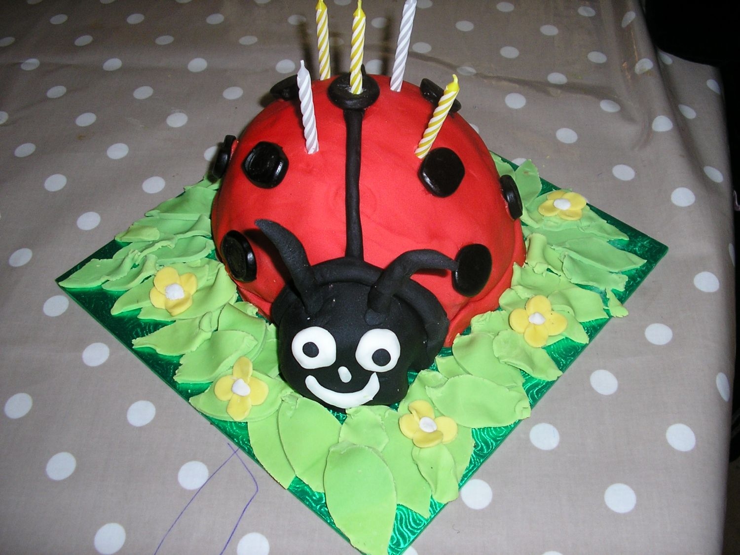 Ladybird Cake - CakeCentral.com