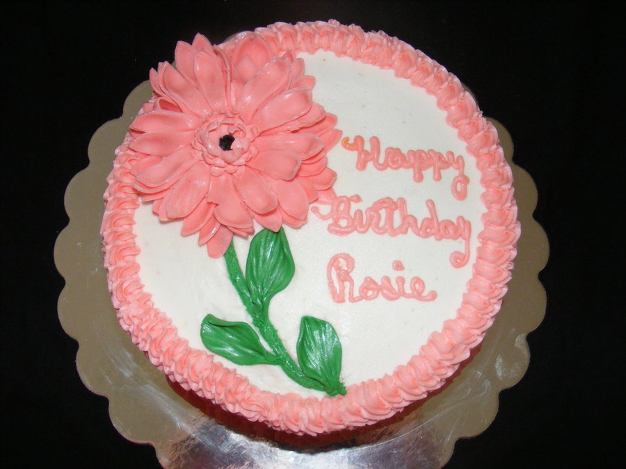 Rosie's Birthday Cake - CakeCentral.com