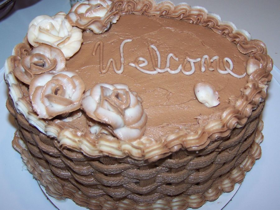 Welcome Cake - CakeCentral.com