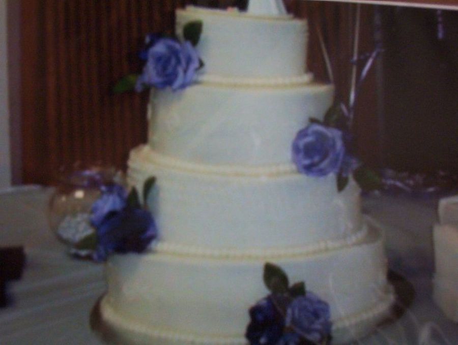 Oval Wedding Cake - CakeCentral.com