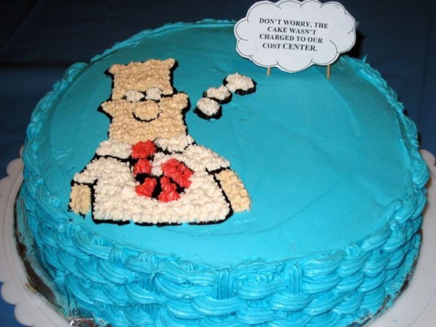 Dilbert Cake - CakeCentral.com