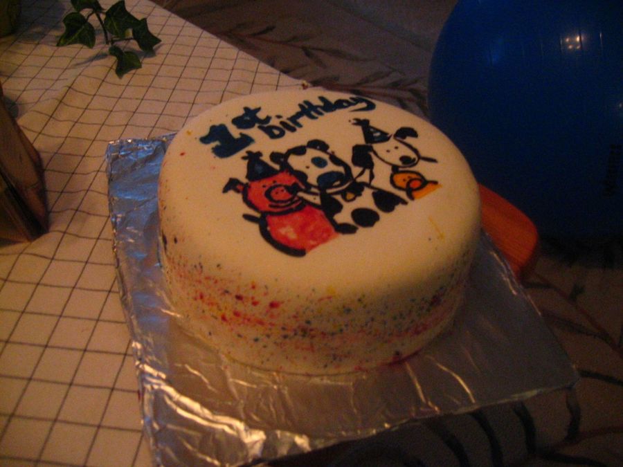 Barnyard Smash Cake. - CakeCentral.com