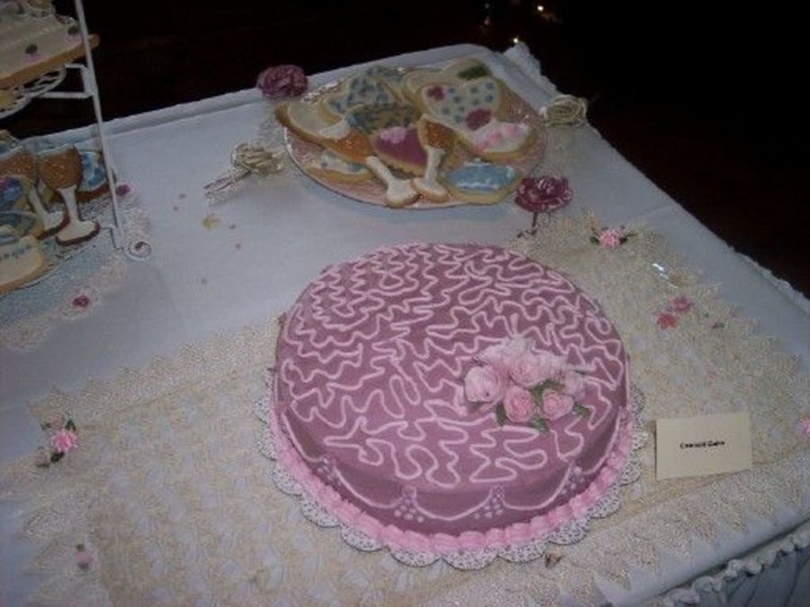 Victorian Lace Cake - CakeCentral.com