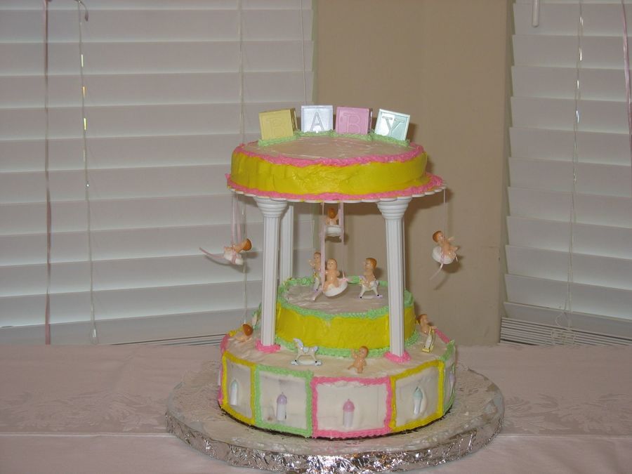 Baby Carousel - CakeCentral.com