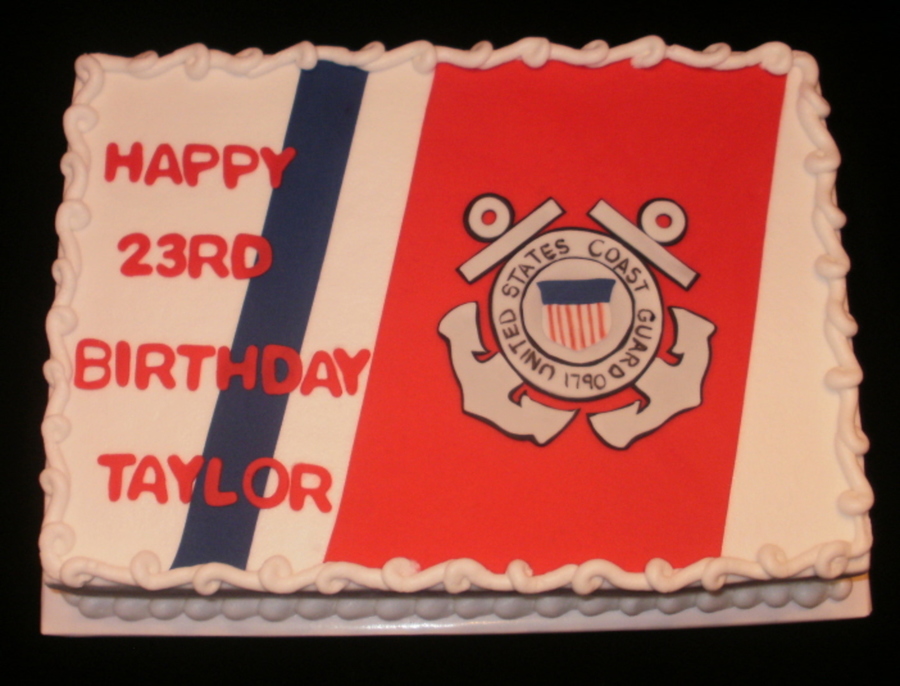 Coast Guard Birthday - CakeCentral.com