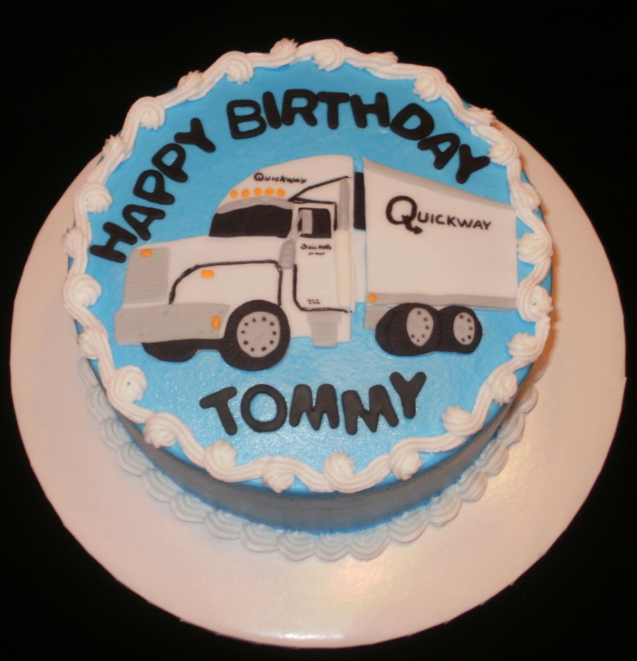 Trucker Birthday - CakeCentral.com