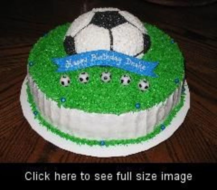 Soccer Birthday Cake - CakeCentral.com