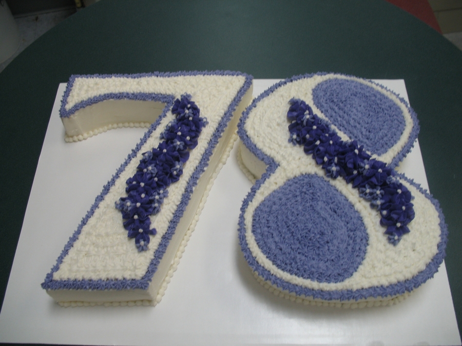 78Th Birthday - CakeCentral.com