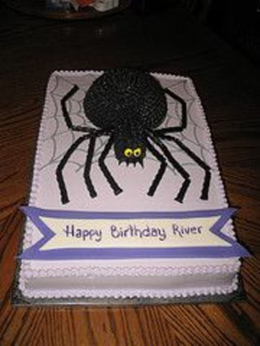 Spider Birthday - CakeCentral.com
