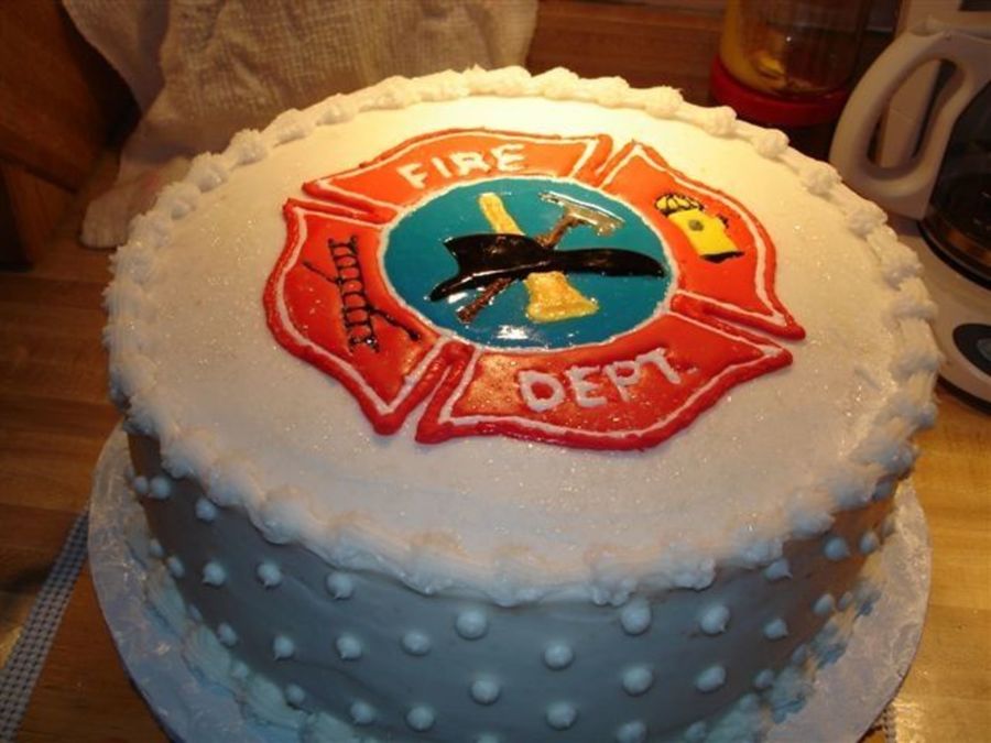 Firefighter Cake - CakeCentral.com