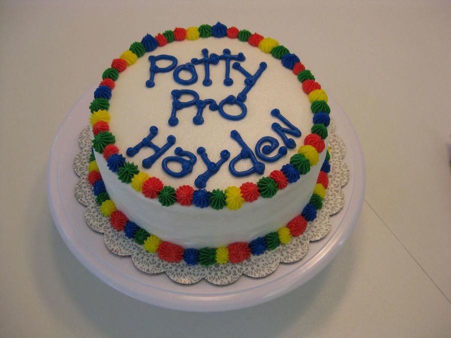 Champion Of The Big Boy Potty! - CakeCentral.com