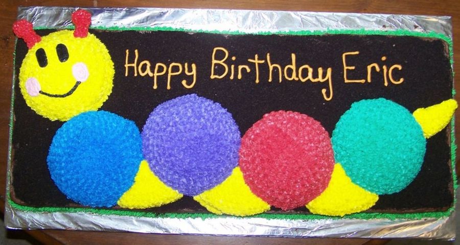 Baby Einstein Caterpillar - CakeCentral.com