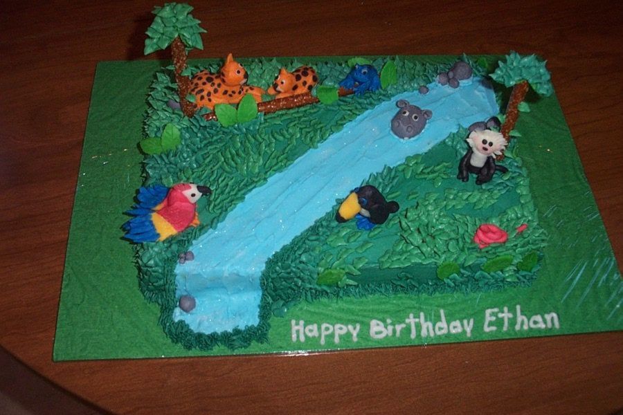 Rainforest Cake - CakeCentral.com