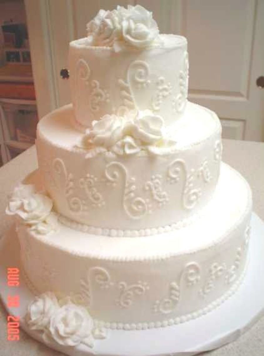 Wedding Scrolls - CakeCentral.com