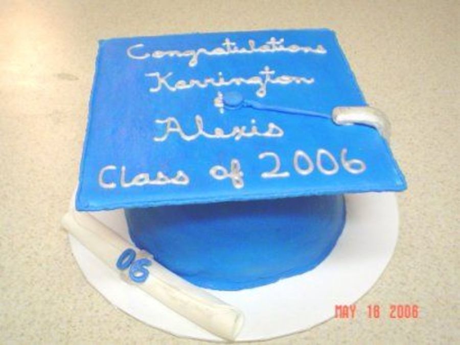 Graduation Cap - CakeCentral.com