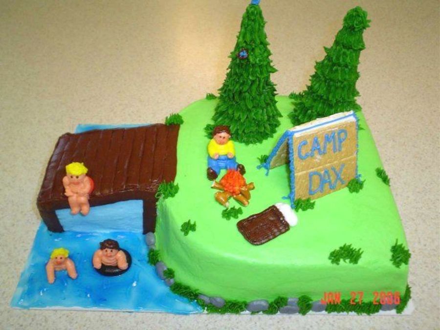 Camping - CakeCentral.com