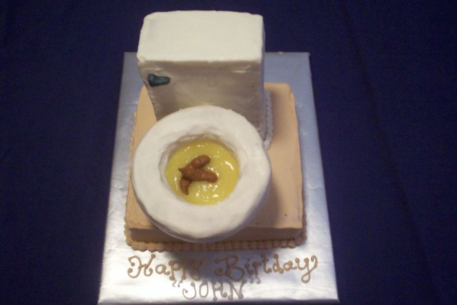 Toilet Cake! - CakeCentral.com