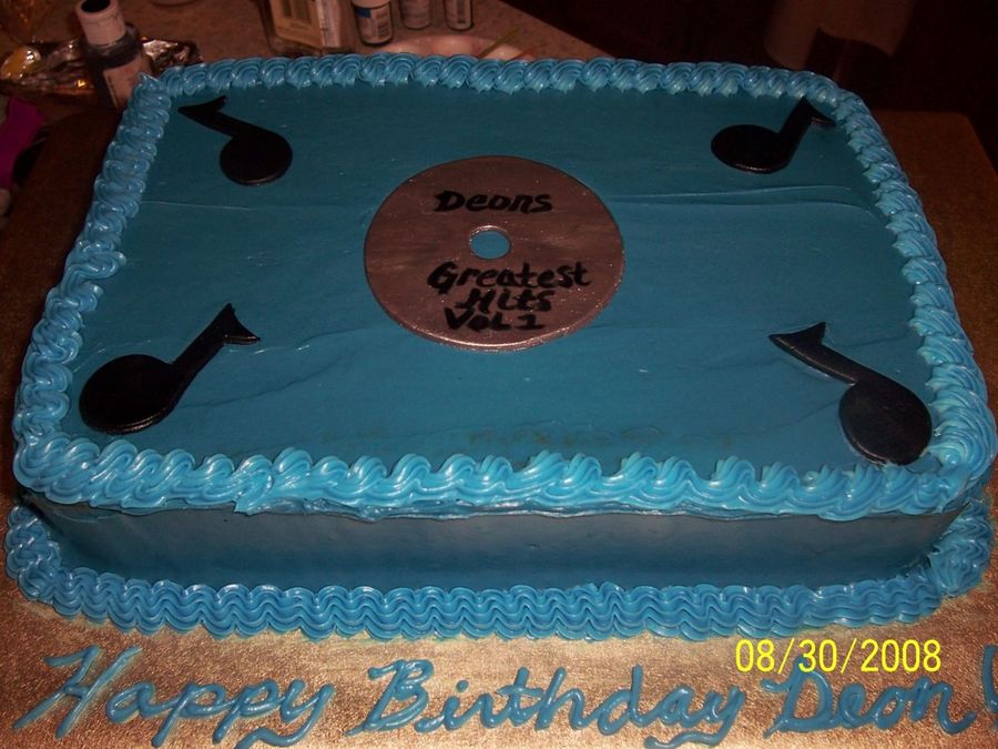 Dion's Birthday Cake - CakeCentral.com