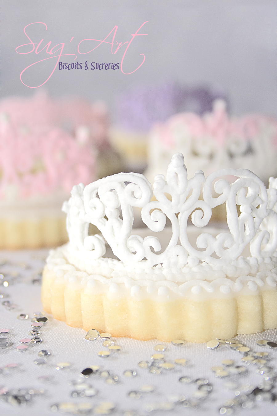 Tiara Cookies - CakeCentral.com