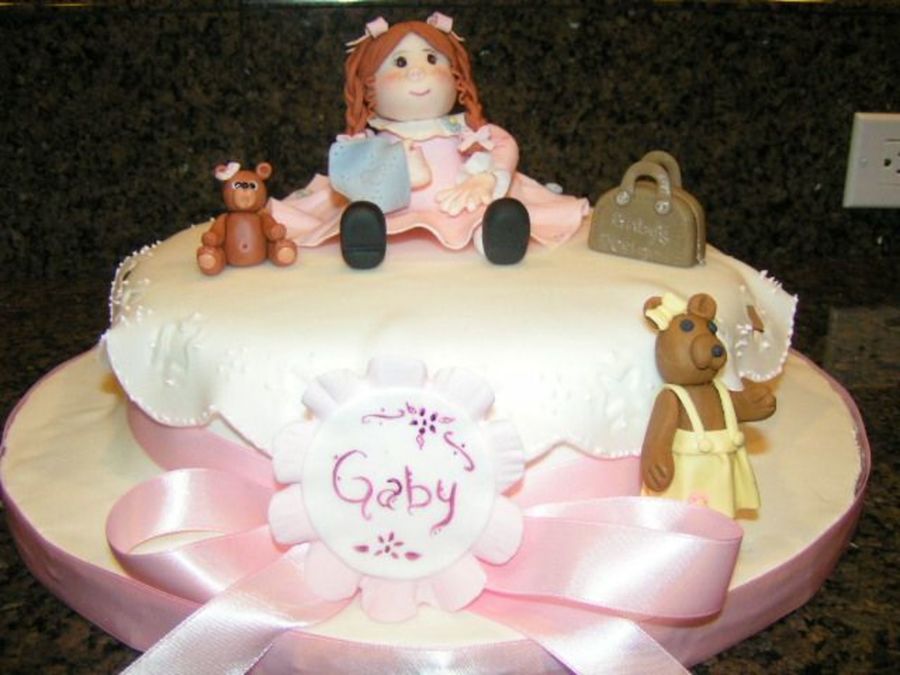 3Rd Cake From The Fondant And Gumpaste Class - CakeCentral.com