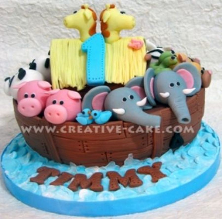 3D Noah's Ark - CakeCentral.com