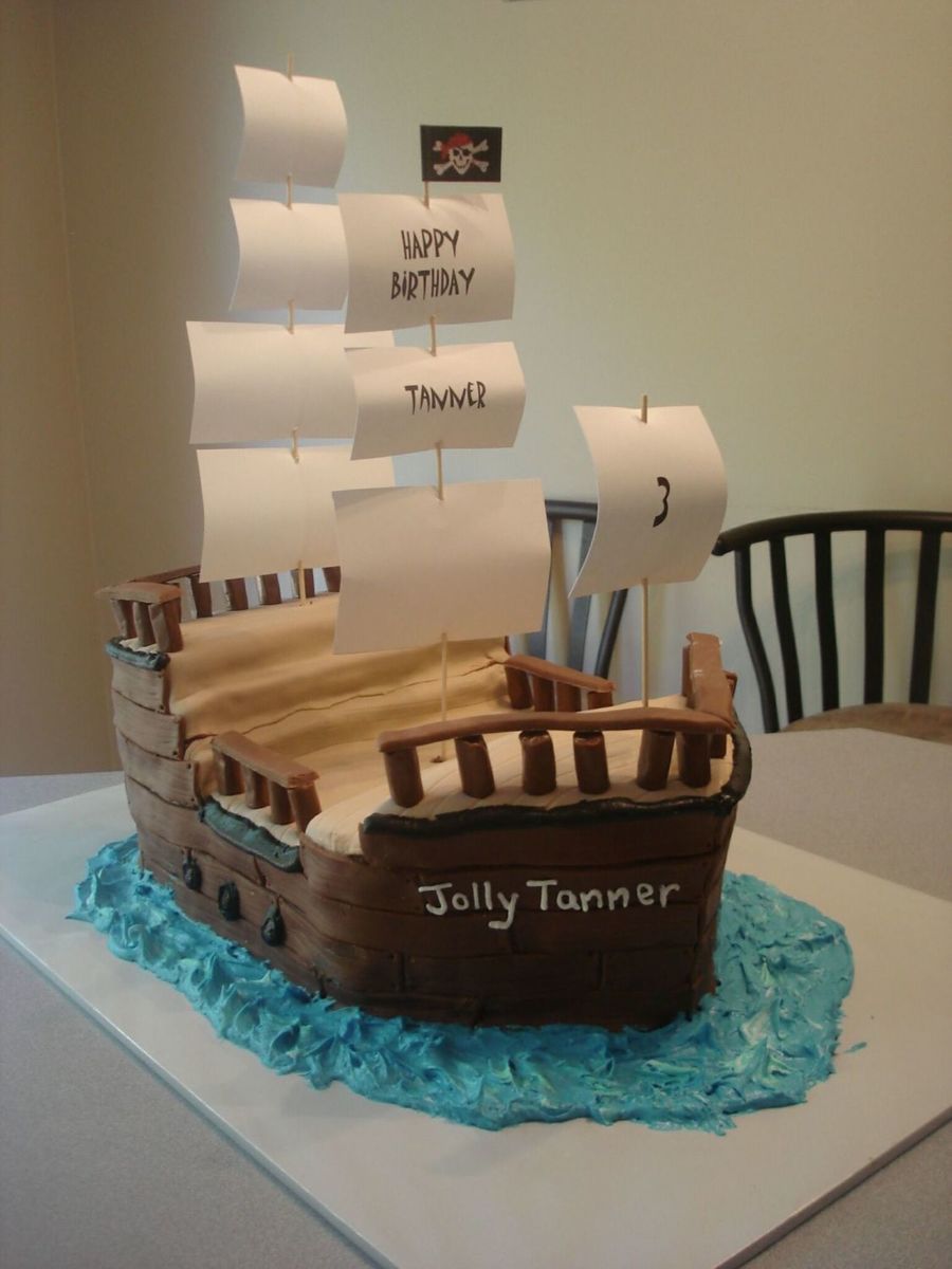 Pirate Ship - CakeCentral.com