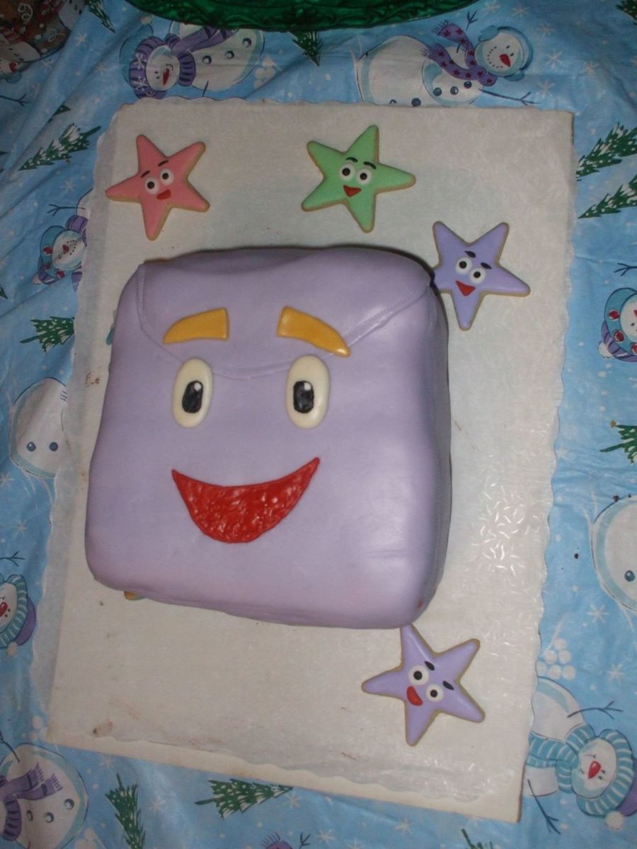 Backpack From Dora - CakeCentral.com