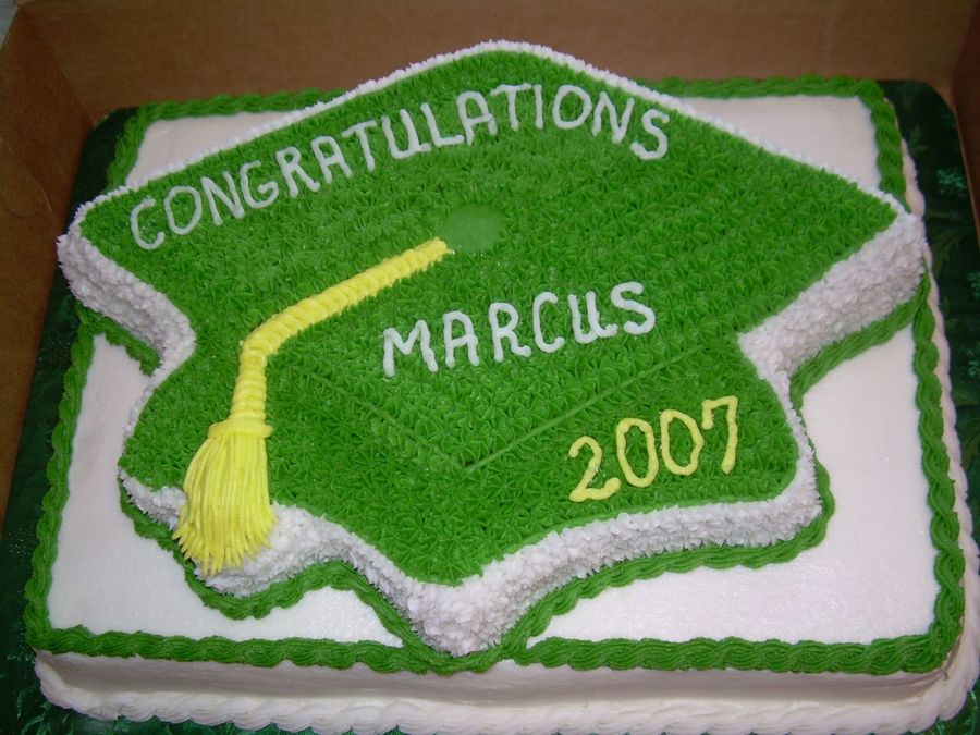 Graduation Cap Cake - CakeCentral.com