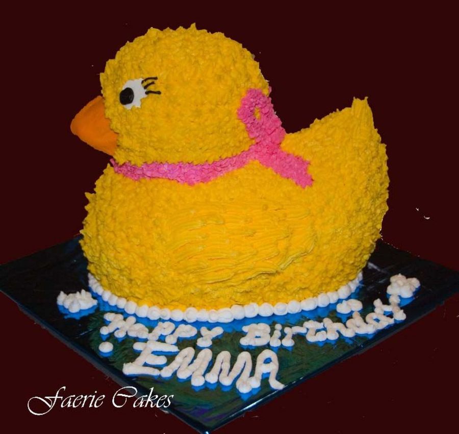Rubber Duck Cake - CakeCentral.com