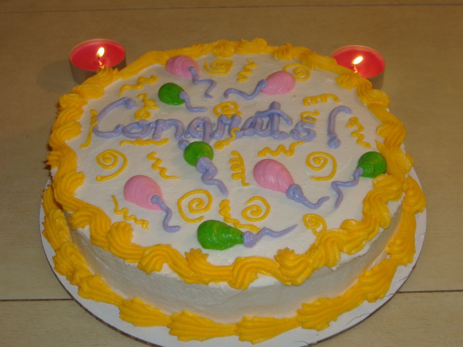 Congratulation Balloons! - CakeCentral.com