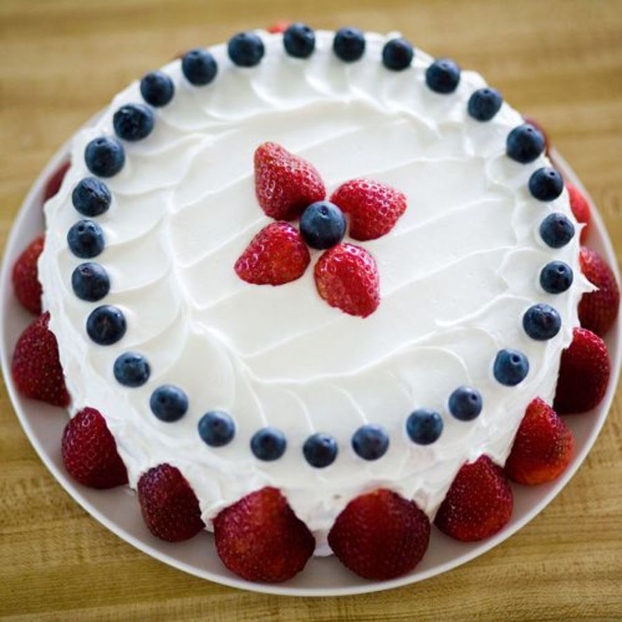 Simple 4Th Cake - CakeCentral.com
